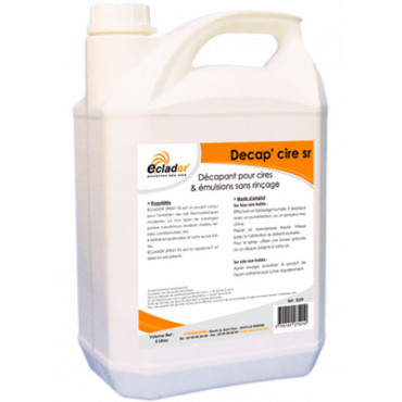 Décapant sol avec ou sans rinçage pour les professionnels