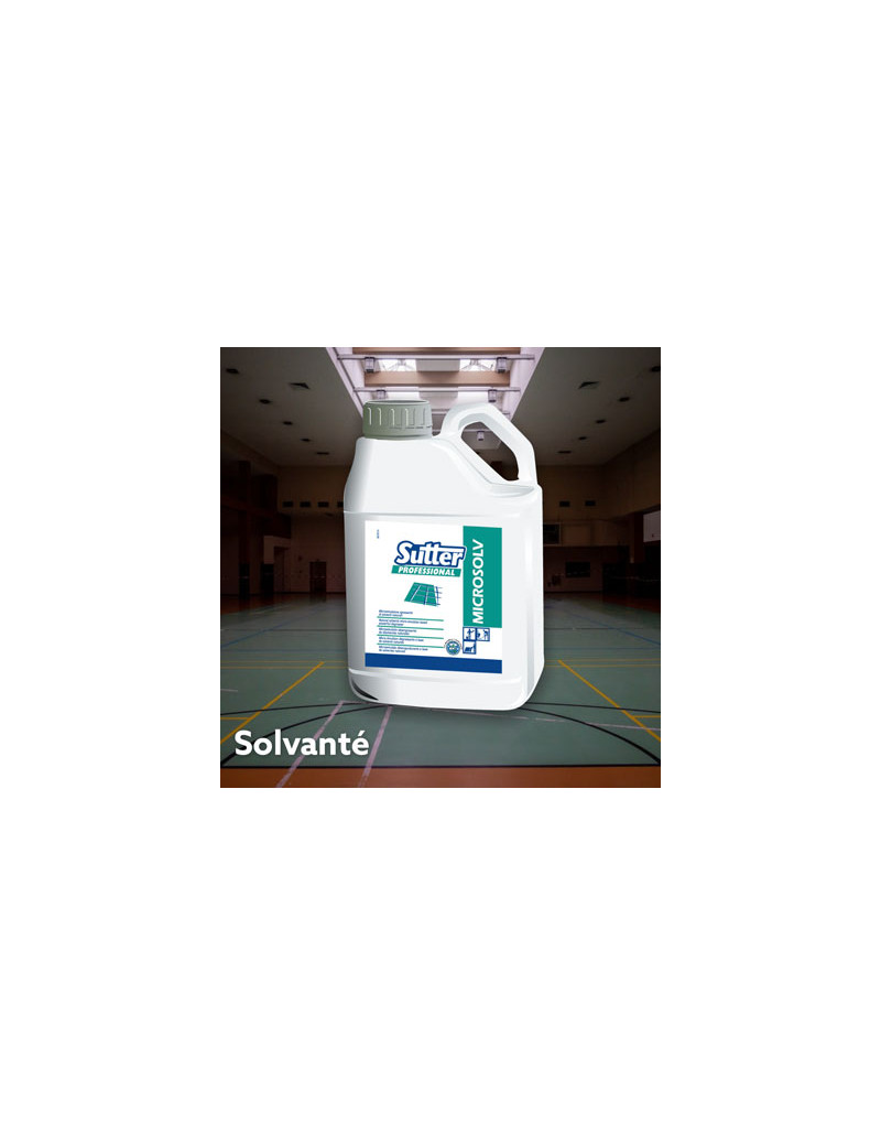 Microsolv détergent sol salle de sport