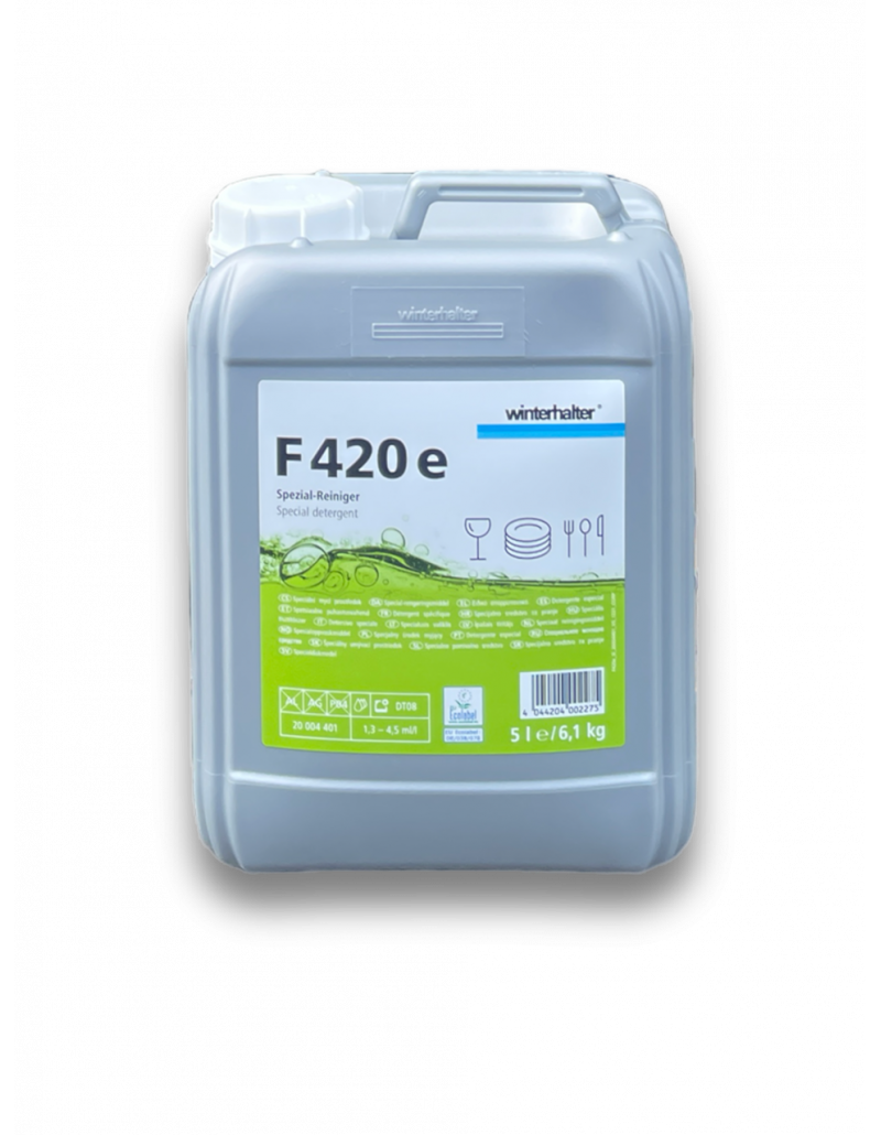 F420e Détergent écologique eau dure WINTERHALTER - Bidon de 6,1Kg